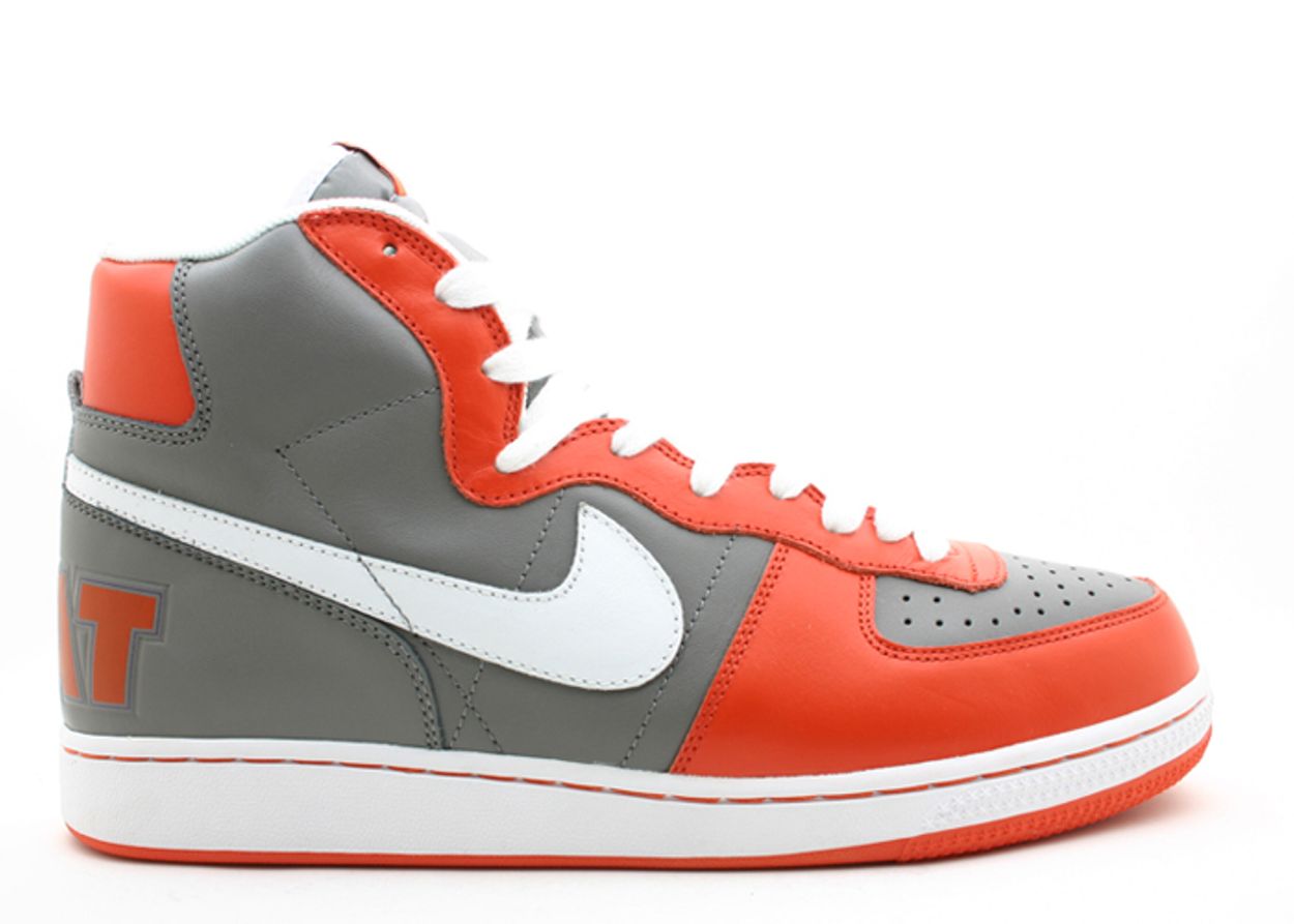 Terminator Zoom Hi - Nike - 309247 011 - soft grey/ white-orange fhl ...
