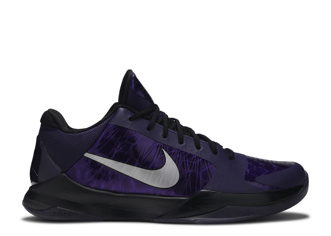 Zoom Kobe 5 'Ink' - Nike - 386429 500 - ink/metallic silver-black-ice ...
