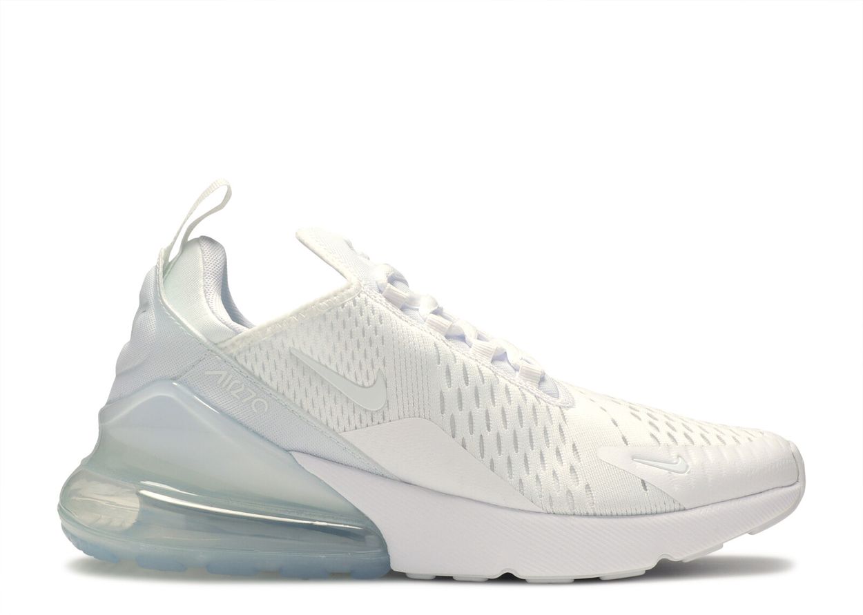 Air Max 270 GS 'White Silver' - Nike - 943345 103 - white/white ...