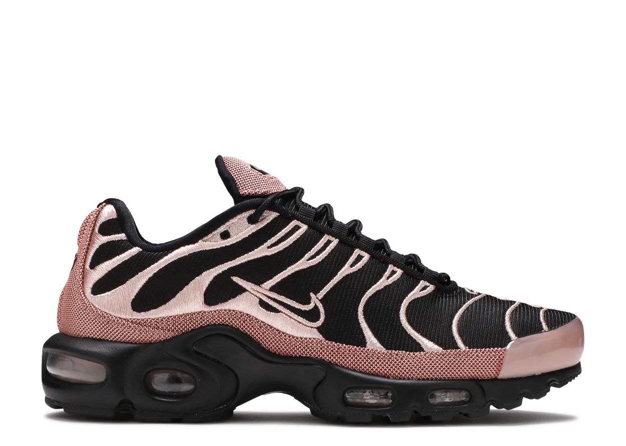 Wmns Air Max Plus Premium 'Black Rose Gold' - Nike - 848891 005 - black ...