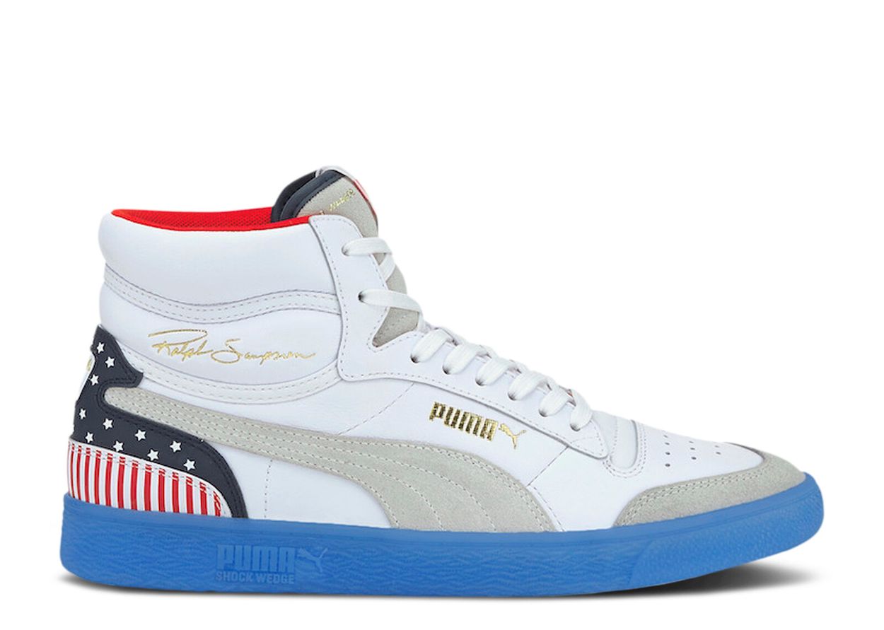 Ralph Sampson Mid '4th Of July' - Puma - 374073 01 - puma white/peacoat ...