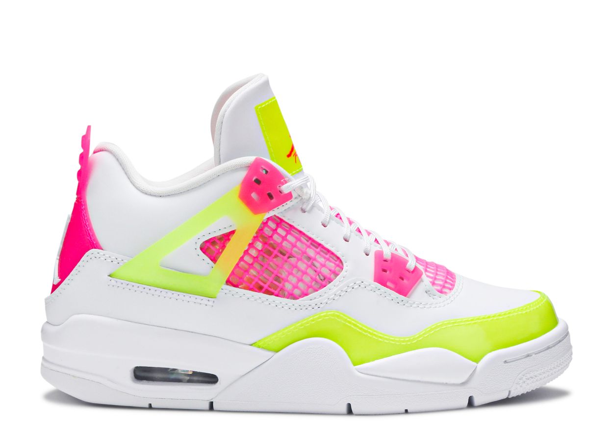 Air Jordan 4 Retro GS 'Lemon Venom' - Air Jordan - CV7808 100 - white ...