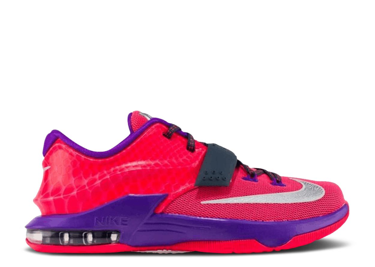 KD 7 'Hyper Punch' - Nike - 669942 601 - hyper punch/metallic silver ...