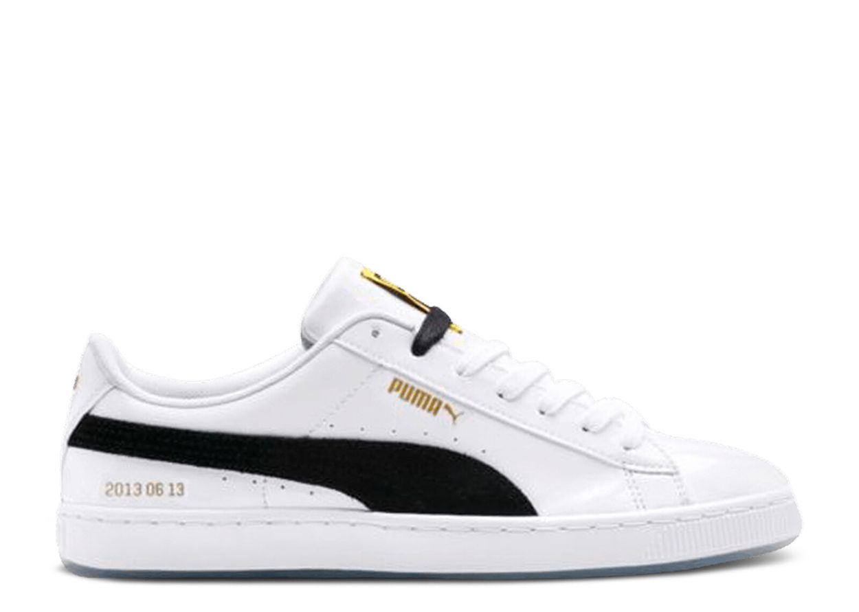 BTS X Basket Patent - Puma - 368278 01 - puma white-puma black | Flight ...