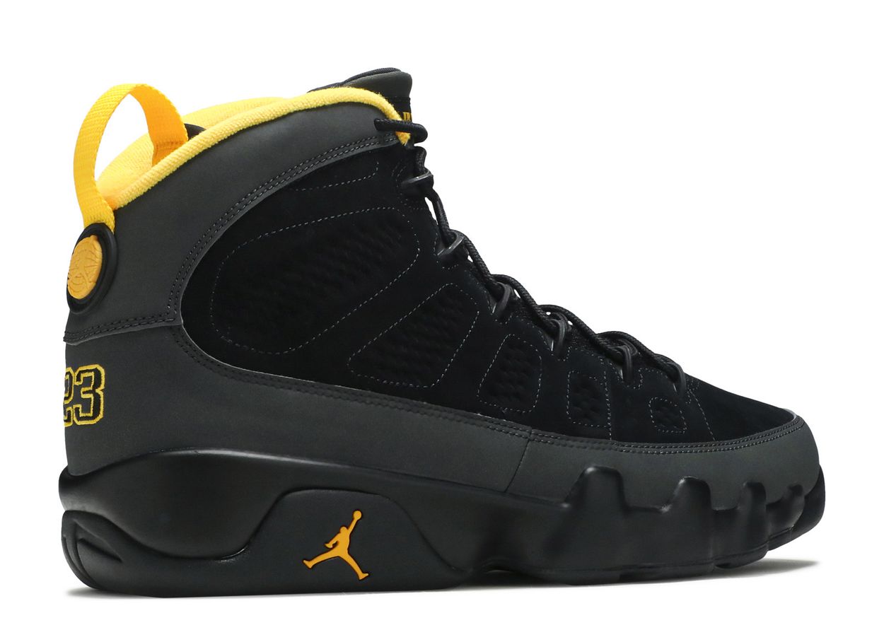 Air Jordan 9 Retro ‘Dark Charcoal University Gold’ - Air Jordan ...