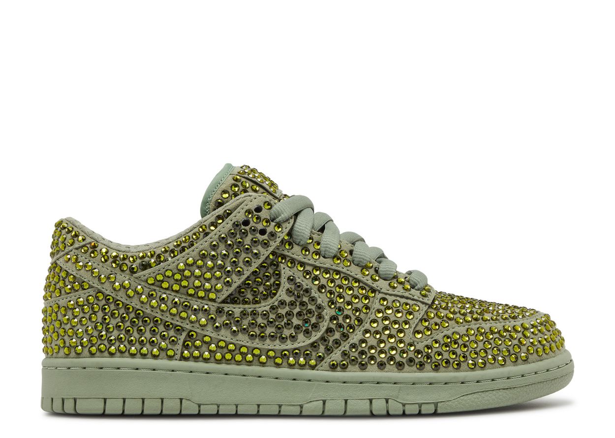 Cactus Plant Flea Market X Swarovski X Dunk Low 'Spiral Sage' - Nike ...