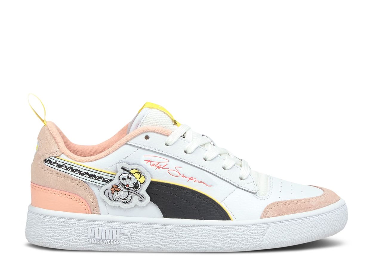 Peanuts X Ralph Sampson Jr 'Snoopy White Apricot Blush' - Puma - 375793 ...