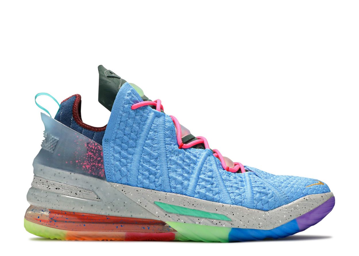 LeBron 18 'Best Of 1 9' - Nike - DM2813 400 - university blue/metallic ...
