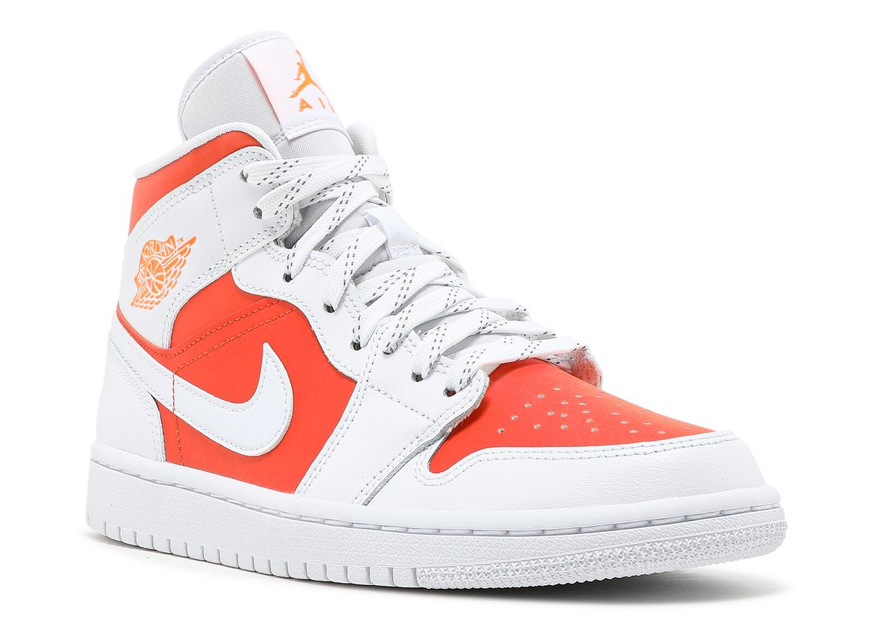 Wmns Air Jordan 1 Mid SE 'Bright Citrus' - Air Jordan - CZ0774 800 ...