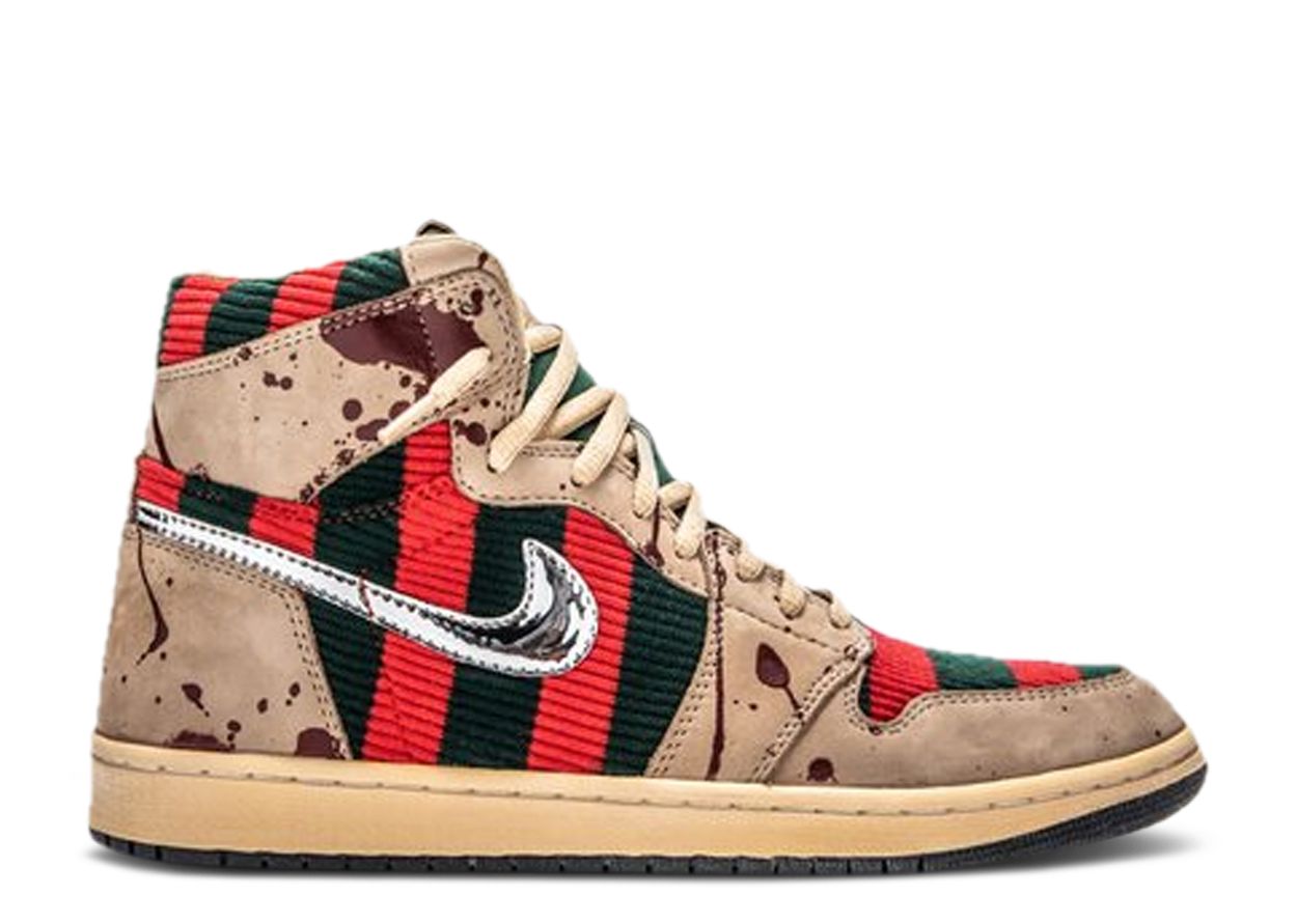 Shoe Surgeon X Air Jordan 1 High 'Freddy Krueger' Custom - Air Jordan ...