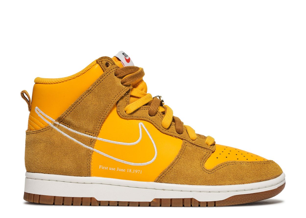 Wmns Dunk High SE 'First Use Pack University Gold' - Nike - DH6758 700 ...