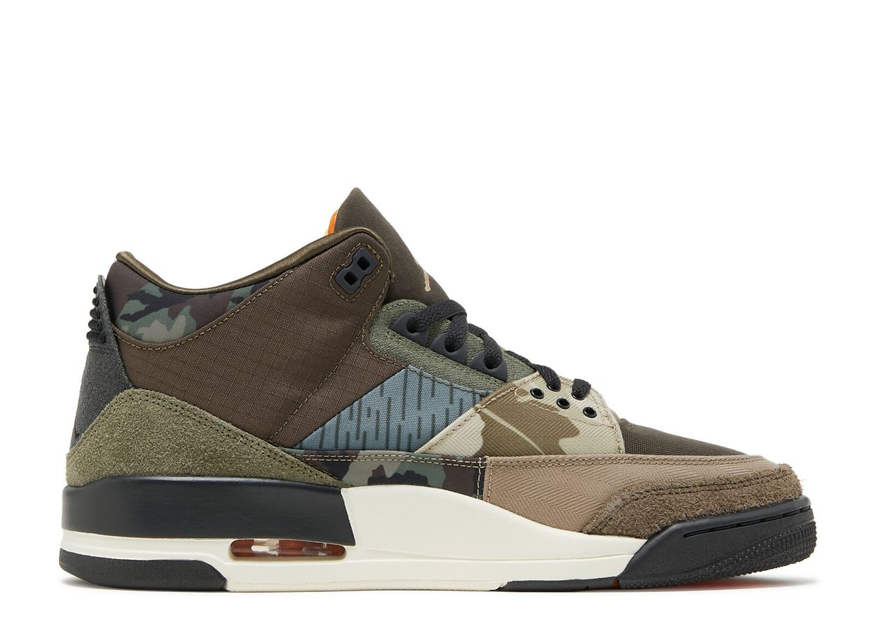 Air Jordan 3 Retro 'Patchwork' - Air Jordan - DO1830 200 - dark hazel ...