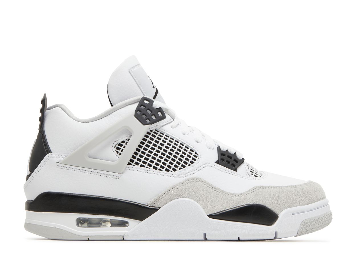 Air Jordan 4 Retro 'Military Black' - Air Jordan - DH6927 111 - white ...