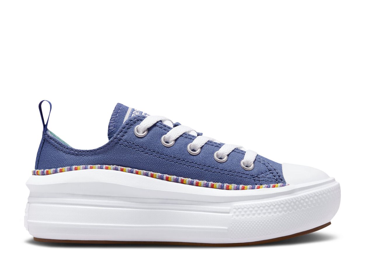 Chuck Taylor All Star Move Platform Low PS 'Friendship Bracelet Washed ...