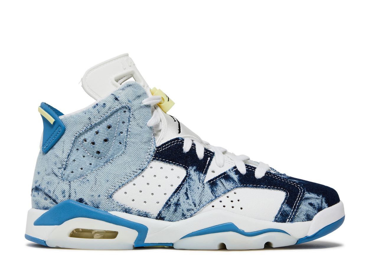 Air Jordan 6 Retro GS 'Washed Denim 2022' - Air Jordan - DM9045 100 ...
