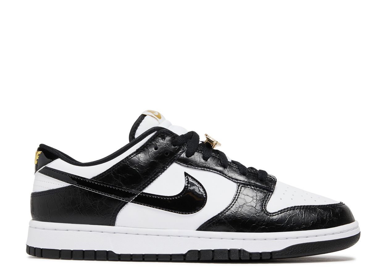 Dunk Low SE 'World Champ' - Nike - DR9511 100 - white/metallic gold ...