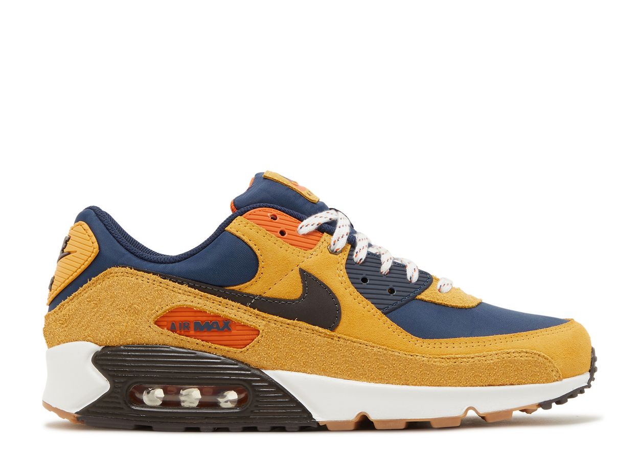 Air Max 90 'Bucktan Team Navy' - Nike - DZ5175 200 - bucktan/campfire ...