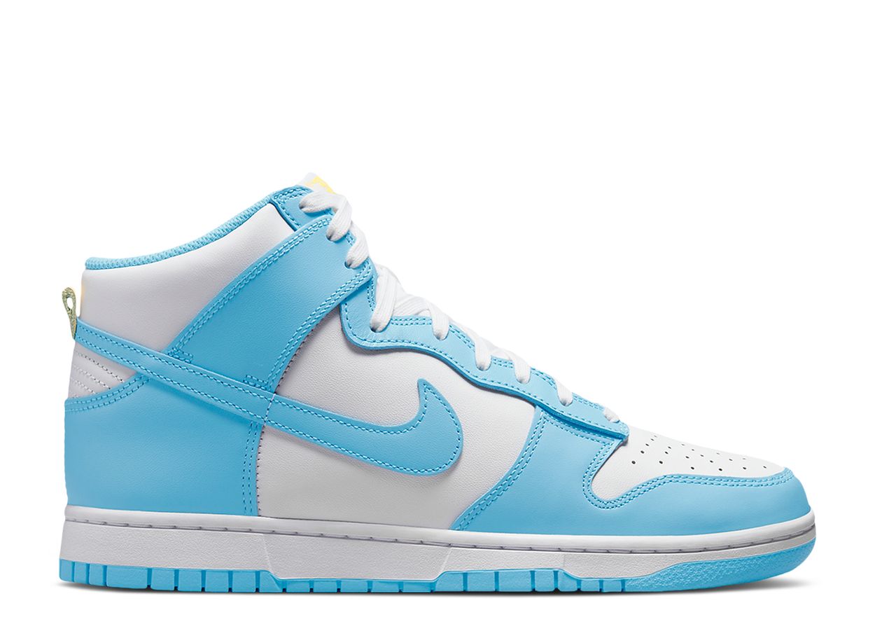 Dunk High 'Blue Chill' - Nike - DD1399 401 - blue chill/white/amarillo ...