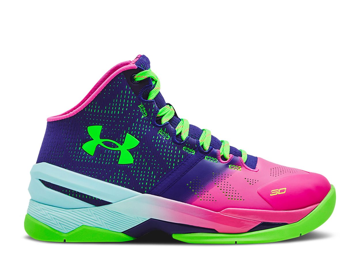 Curry 2 Retro GS 'Northern Lights' 2022 - Under Armour - 3026053 600 ...