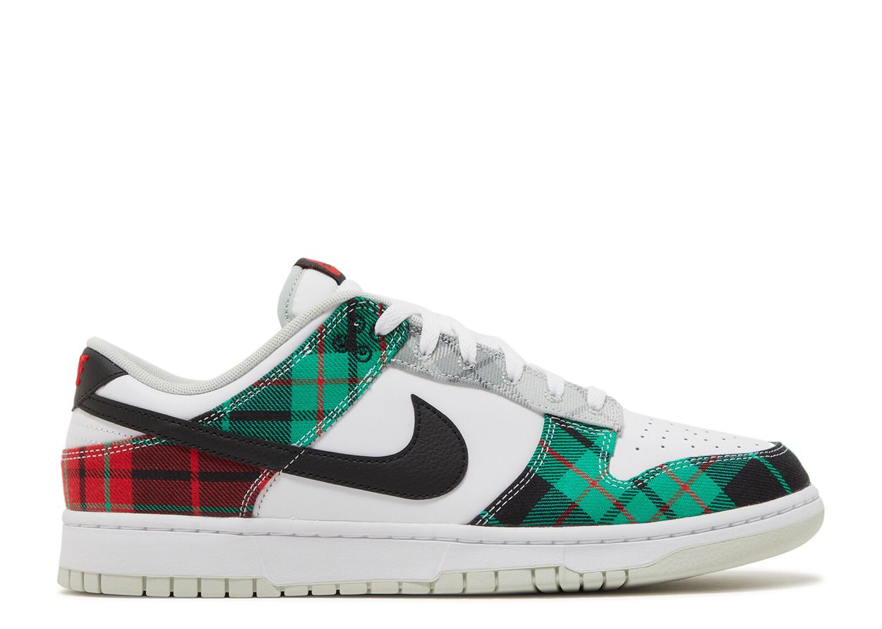 Dunk Low Premium 'Tartan Plaid' - Nike - DV0827 100 - white/white ...