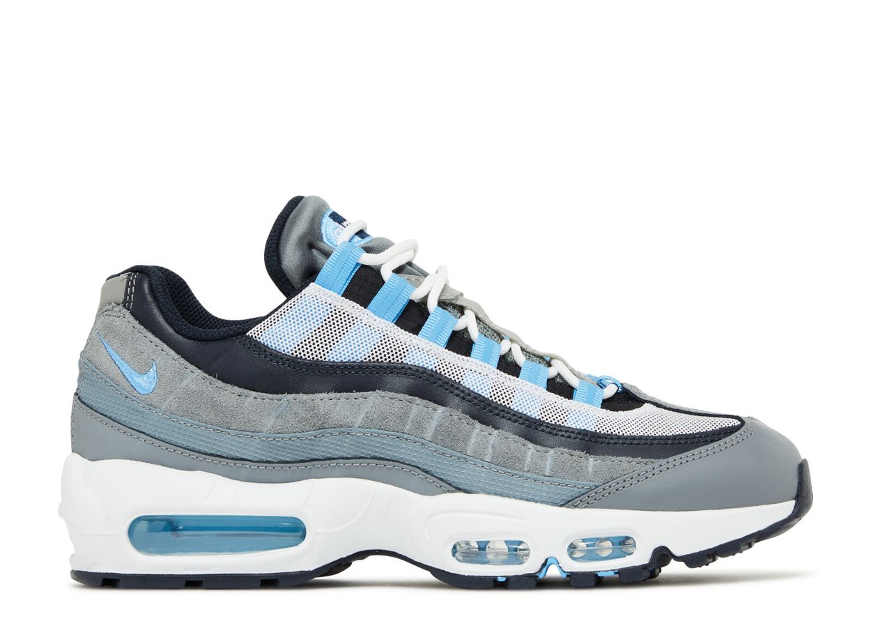Air Max 95 'Cool Grey University Blue' - Nike - DM0011 003 - cool grey/dark obsidian/white ...