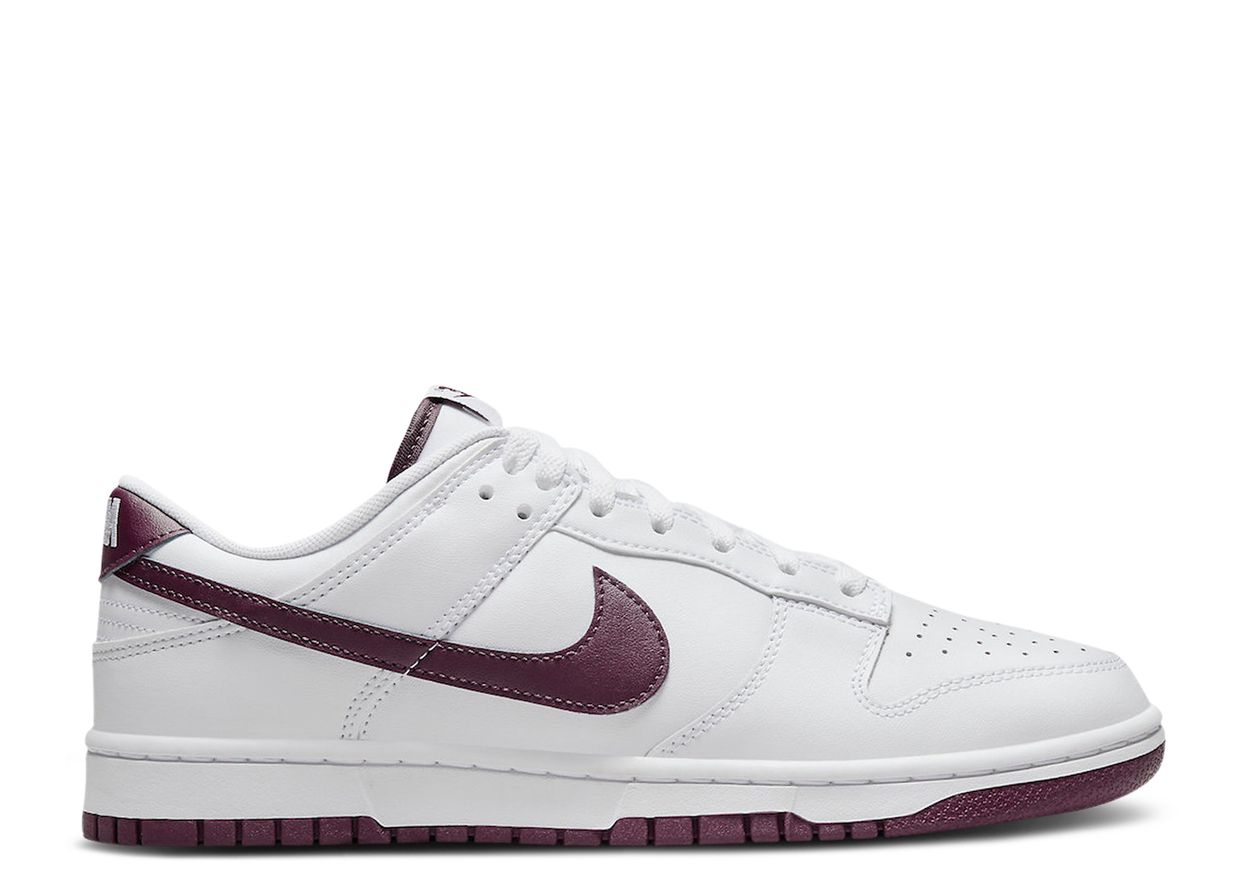 Dunk Low 'White Night Maroon' - Nike - DV0831 102 - white/night maroon ...