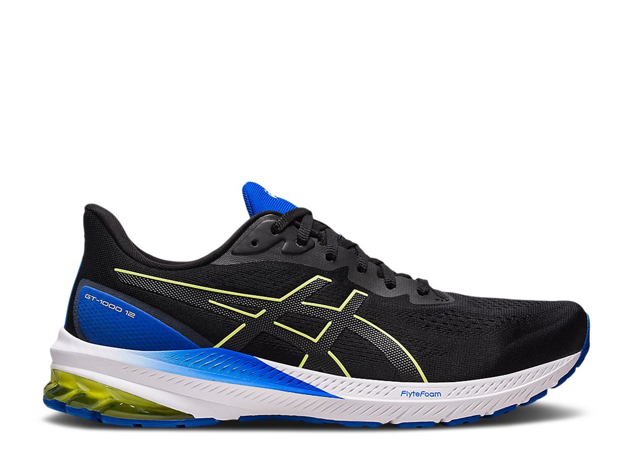 GT 1000 12 'Black Blue Yellow' - ASICS - 1011B631 002 - black/glow ...