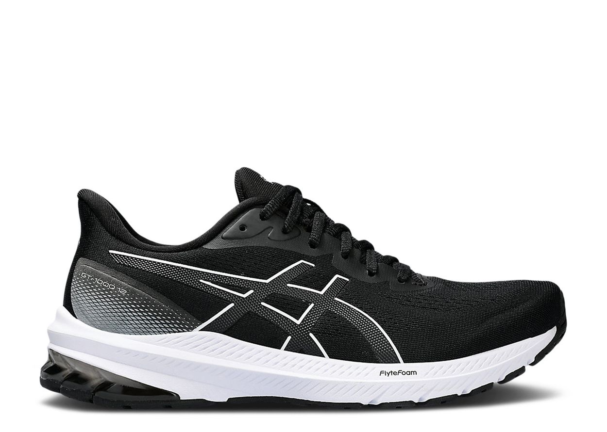 Wmns GT 1000 12 'Black White' - ASICS - 1012B450 004 - black/white ...