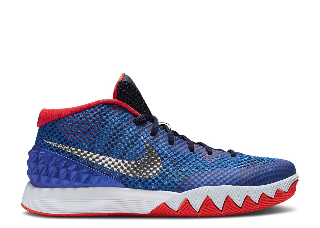 Kyrie 1 EP 'USA' - Nike - 705278 401 - soar/white/bright crimson ...