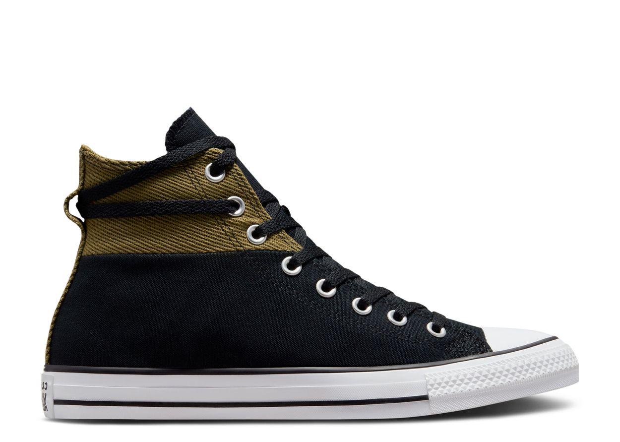 Chuck Taylor All Star High 'Crafted Patchwork Black Cosmic Turtle ...
