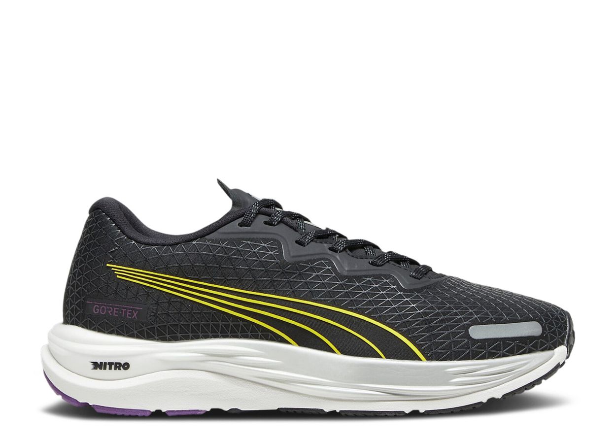 Wmns Velocity Nitro 2 GORE TEX 'Black Yellow Burst' - Puma - 377508 04 ...