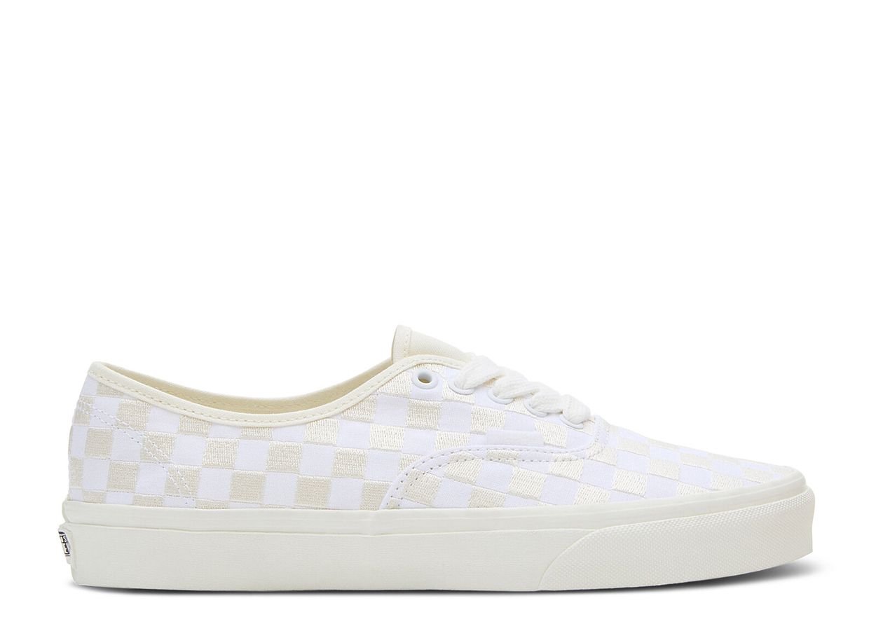 Authentic 'Embroidered Checkerboard White' - Vans - VN0009PVCJD ...