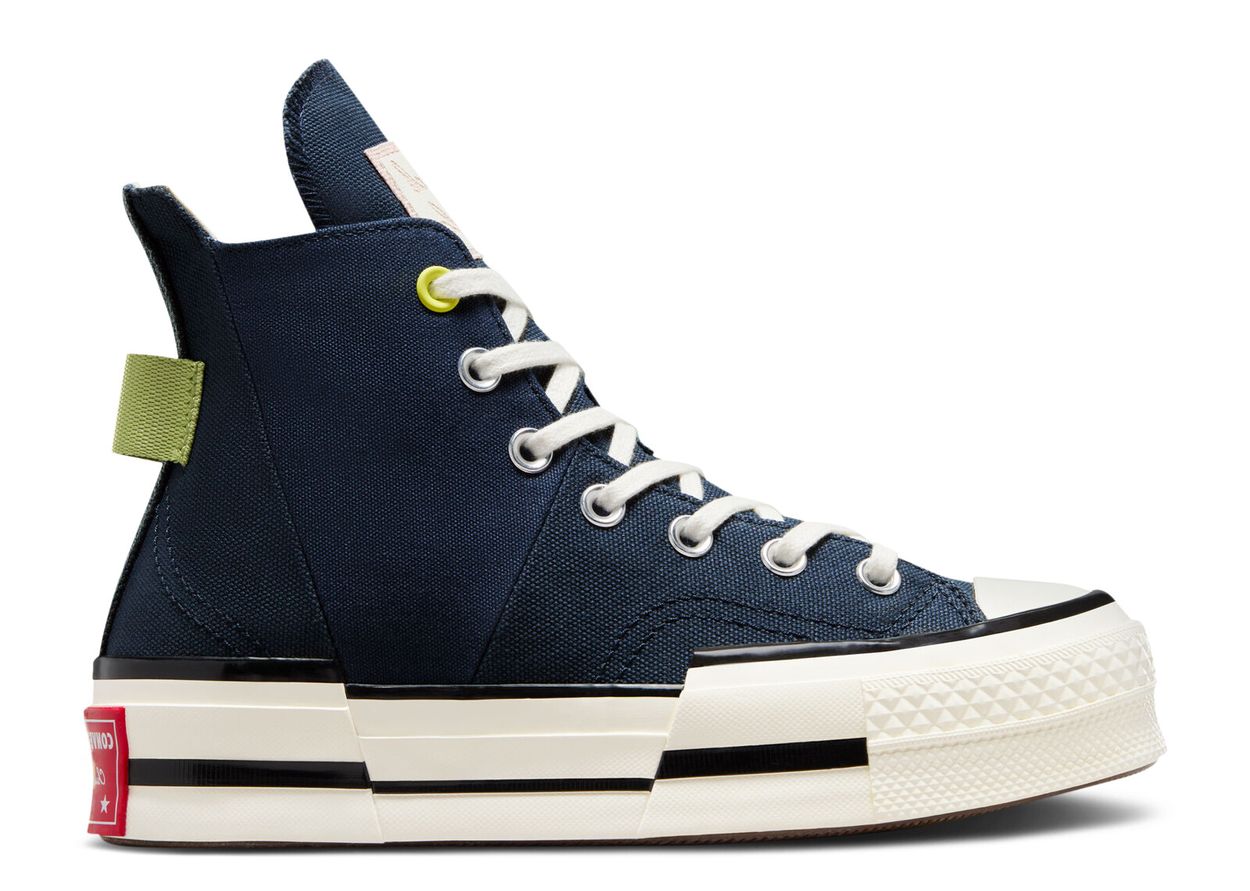 Chuck 70 Plus High 'Distorted Navy' - Converse - A08195C - navy/egret ...