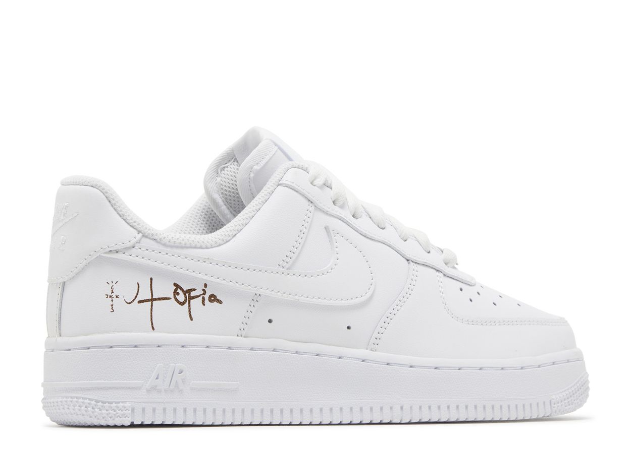Travis Scott X Wmns Air Force 1 'Utopia' - Nike - DD8959 100 TSUT AF01 ...