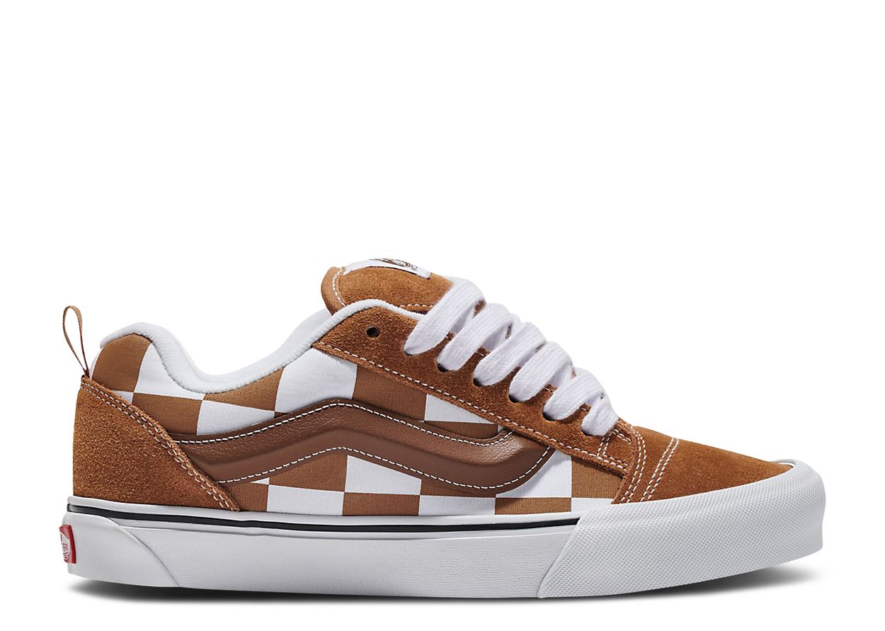 Knu Skool 'Mega Check Brown' - Vans - VN000CRPBRO - mega check brown ...