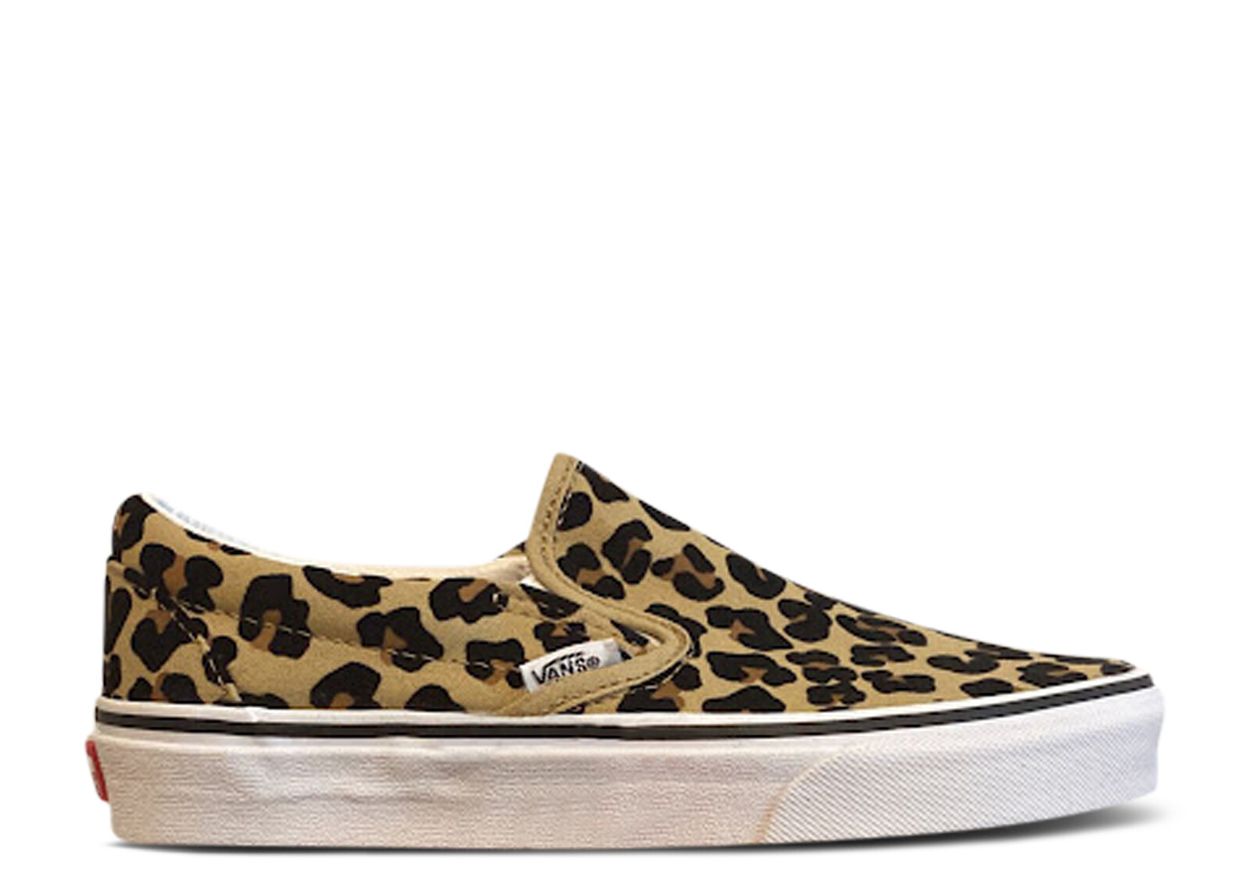 Classic Slip On 'Leopard' - Vans - VN0A4BV3MTD - leopard/true white ...