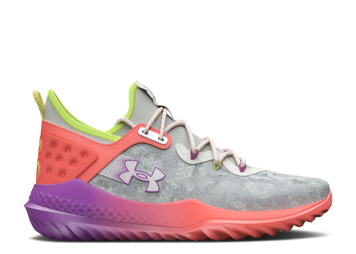 Harper 8 TF PE 'White Clay Mega Magenta' - Under Armour - 3026594 300 ...