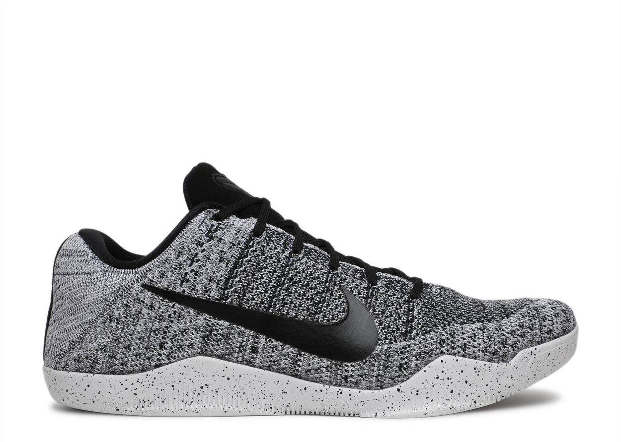 Kobe 11 Elite Low 'Oreo' - Nike - 822675 100 - white/black | Flight ...
