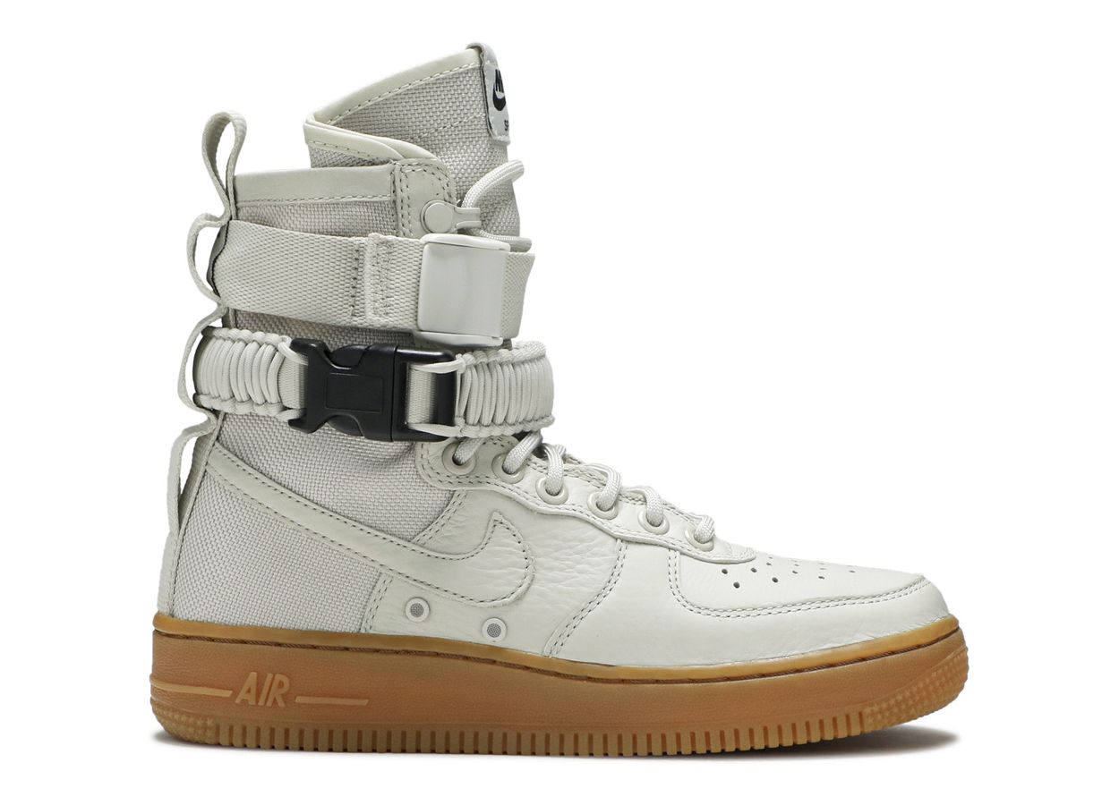 Wmns SF Air Force 1 High 'Light Bone' - Nike - 857872 004 - light bone ...