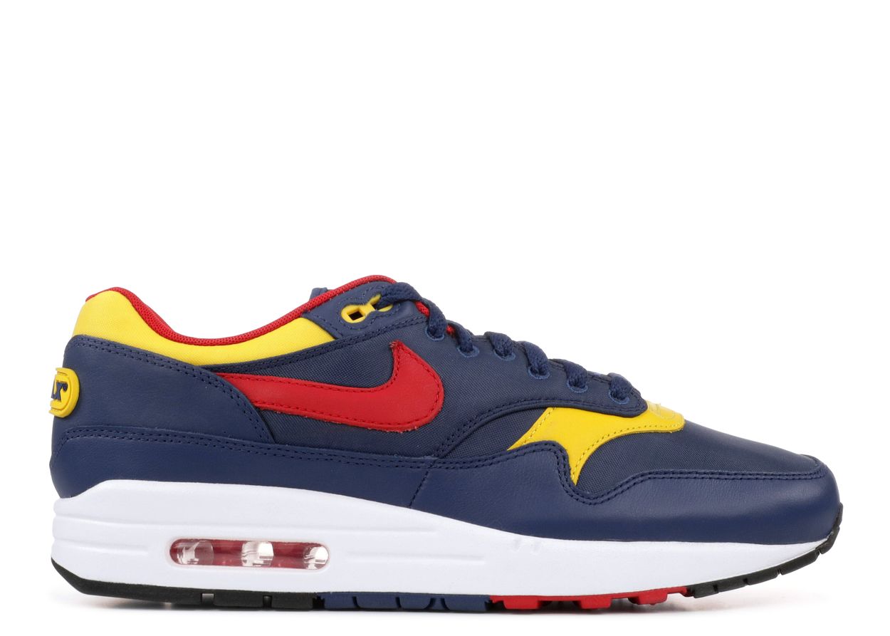 Air Max 1 'Snow Beach' - Nike - 875844 403 - obsidian/team red/vivid ...