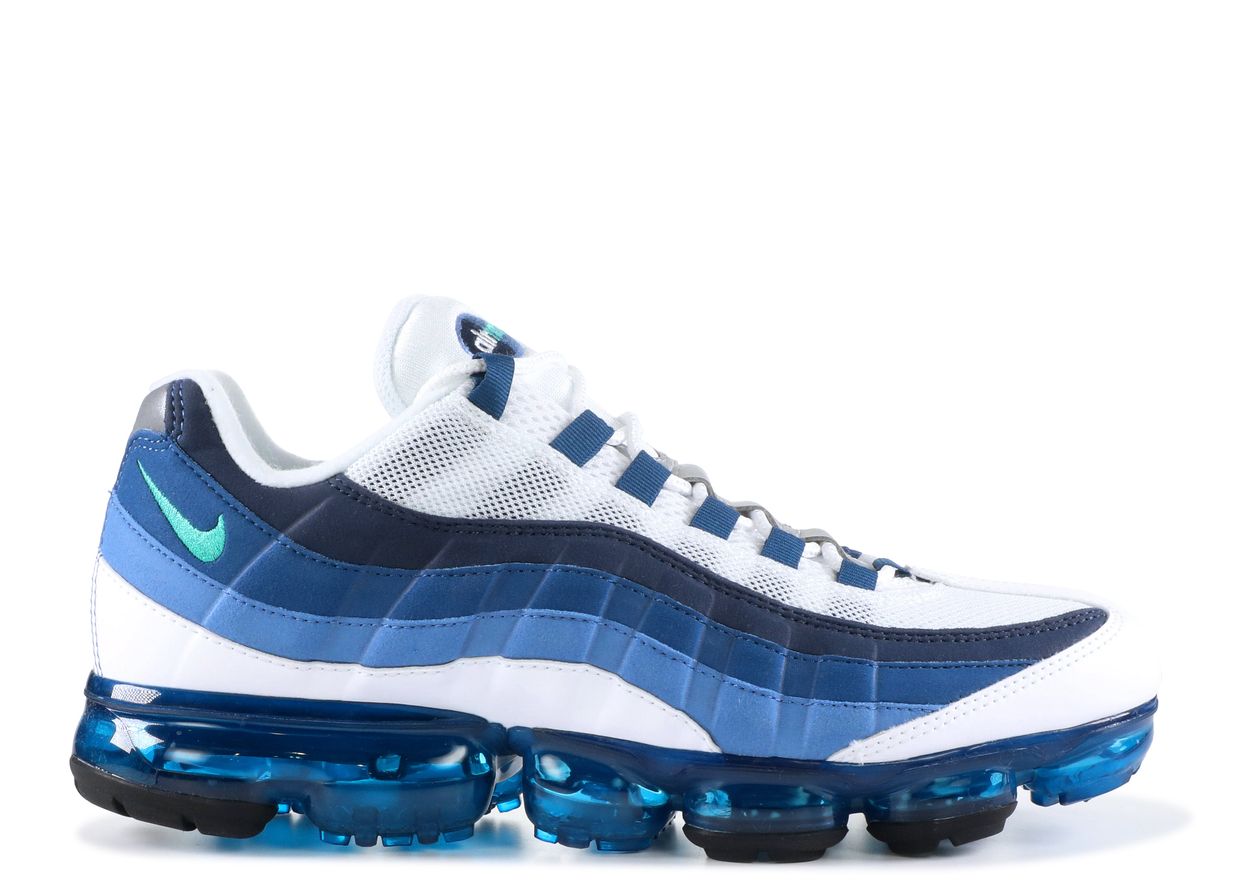 Air VaporMax 95 'Slate' - Nike - AJ7292 100 - white/new green-french ...