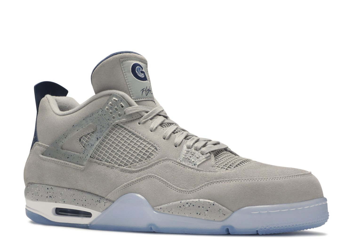 Air Jordan 4 Retro 'Georgetown' PE - Air Jordan - AJ4 1043505 - pewter ...