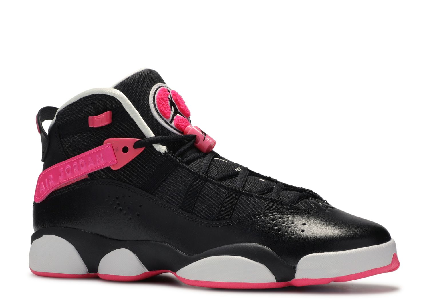 Jordan 6 Rings GS 'Black Pink' - Air Jordan - 323399 061 - black/hyper ...