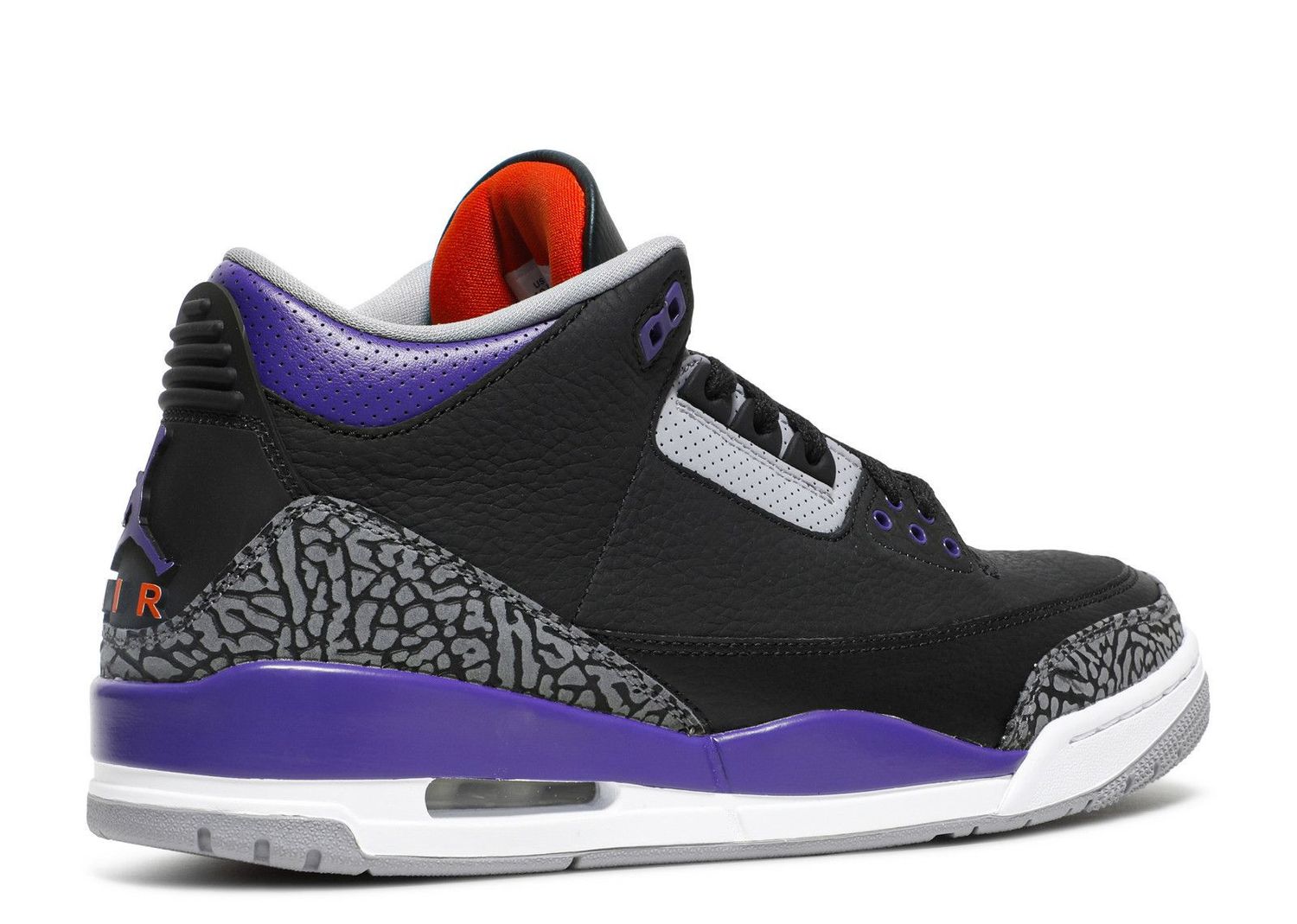 Air Jordan 3 Retro 'Court Purple' - Air Jordan - CT8532 050 - black ...