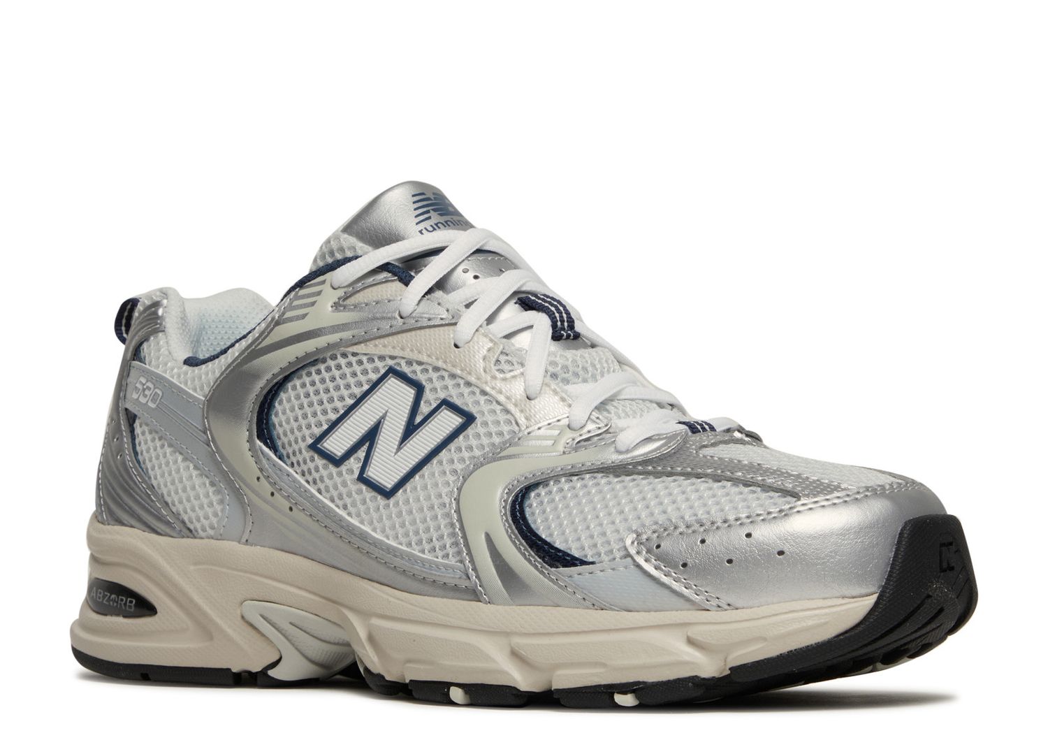 530 'Steel Grey' - New Balance - MR530KA - steel grey/silver/white/navy ...