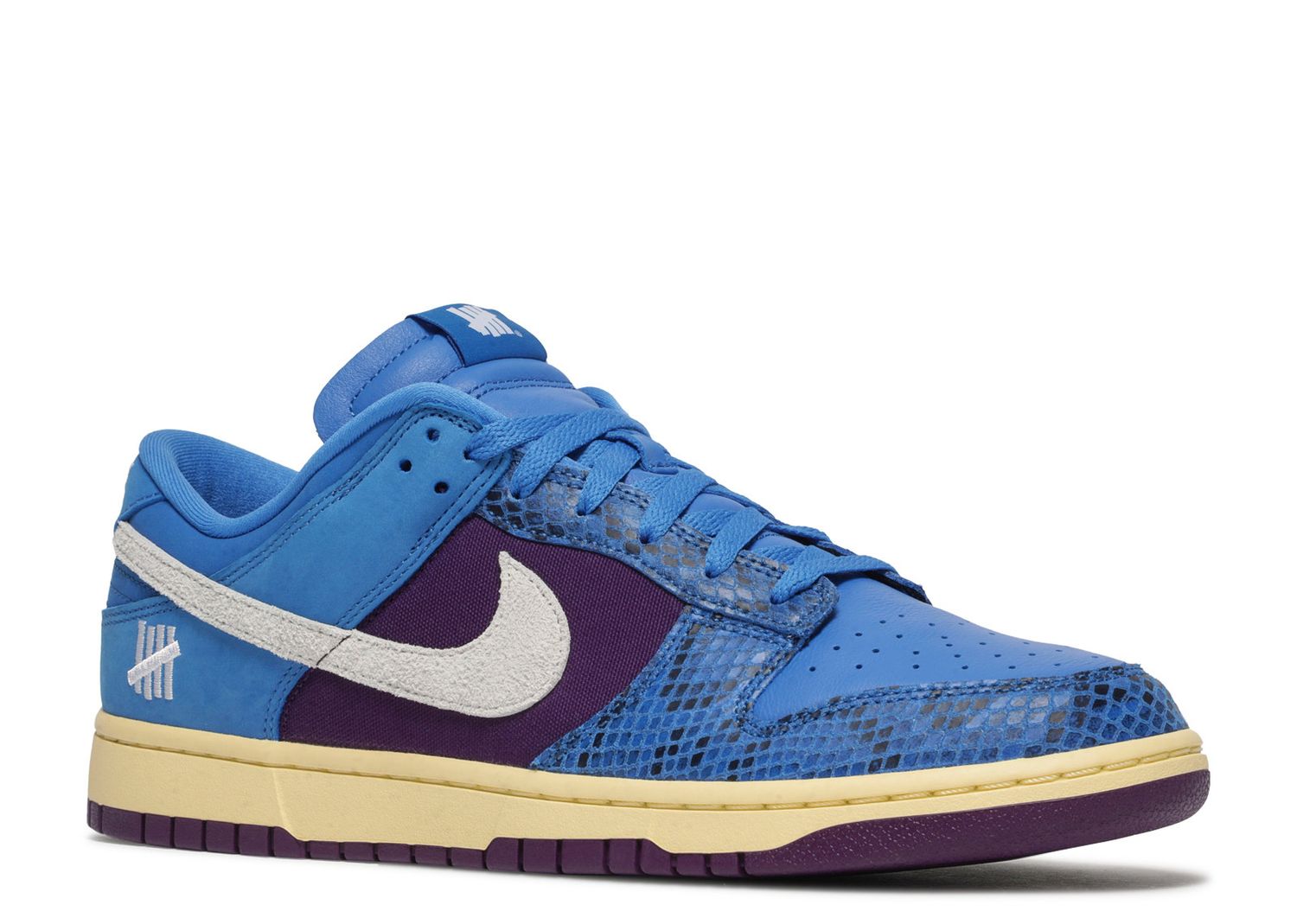 Undefeated X Dunk Low SP '5 On It' - Nike - DH6508 400 - signal blue ...