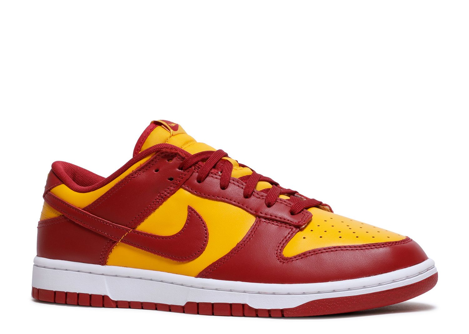 Dunk Low 'USC' - Nike - DD1391 701 - midas gold/tough red/white ...