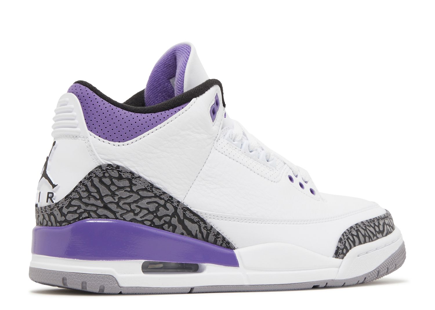 Air Jordan 3 Retro 'Dark Iris' - Air Jordan - CT8532 105 - white/black ...