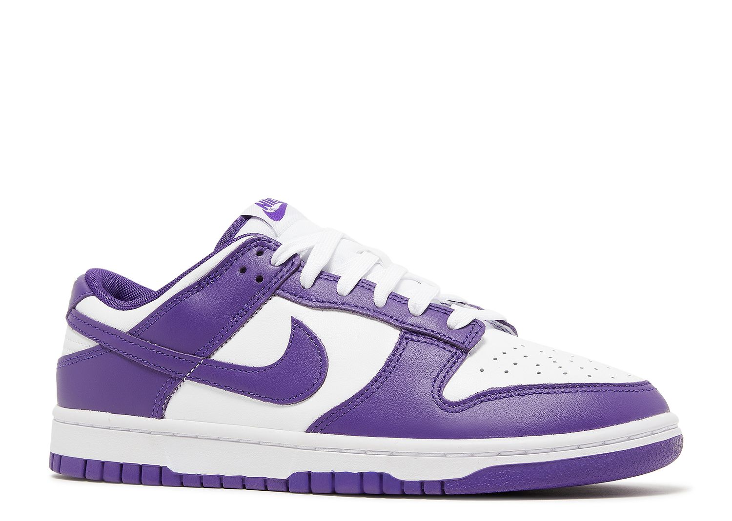 Dunk Low 'Championship Purple' - Nike - DD1391 104 - white/court purple ...