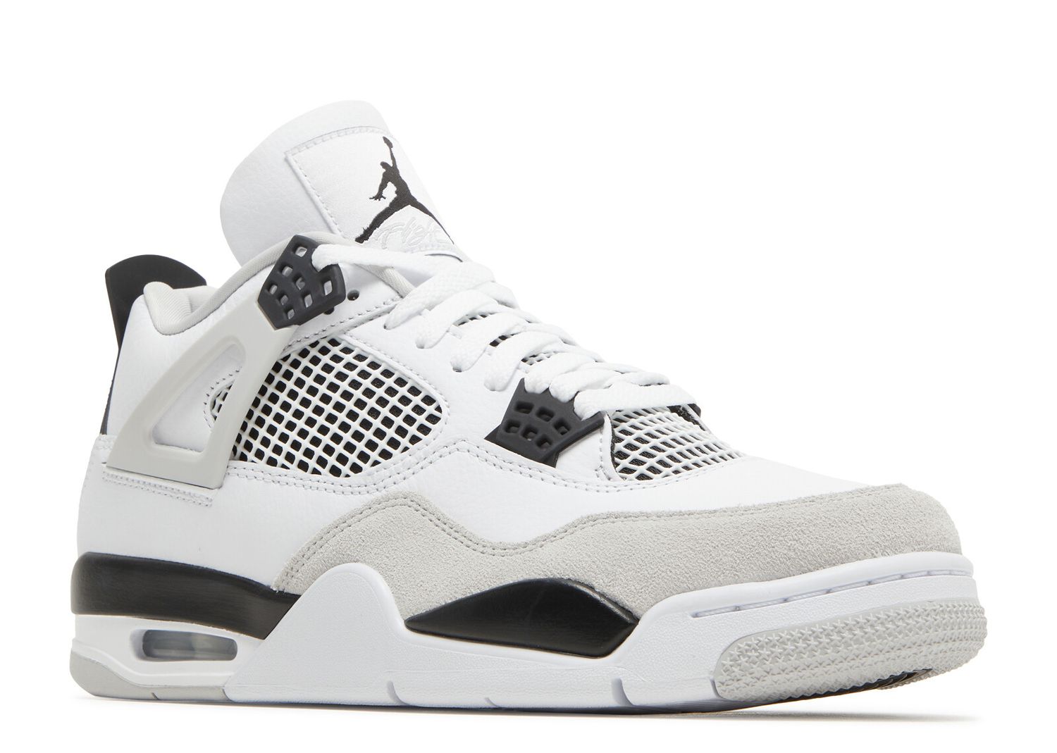 Air Jordan 4 Retro 'Military Black' - Air Jordan - DH6927 111 - white ...